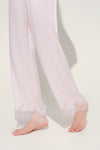 Shell Pink Lace and Silk Pyjama Set – Silky Miracle